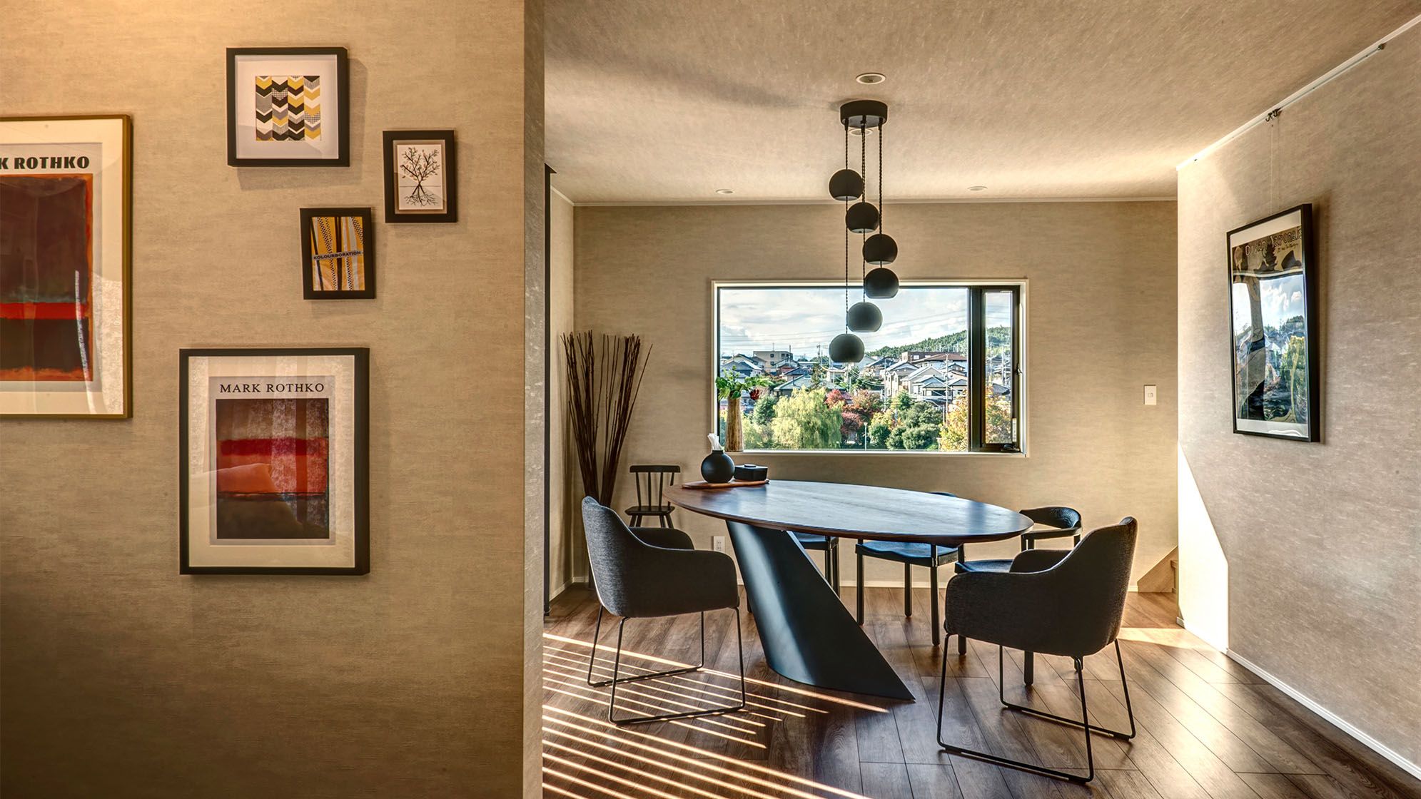 眺望を愉しむLDK | T.E.M interior design & renovation